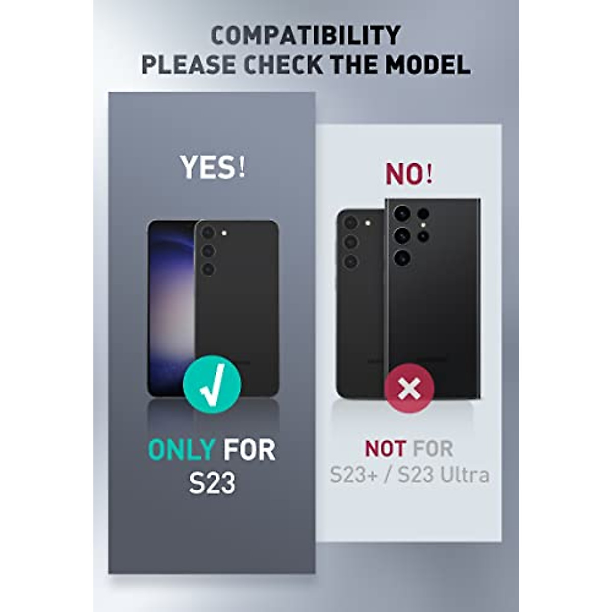 i-Blason Armorbox for Samsung Galaxy S23 Case with Built-in Screen Protector, [2 Front Frames] Full-Body Rugged Anti-Slip Bumper Case with Kickstand & Belt Clip Holster (Black)