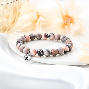 M MOOHAM Christmas Gifts for Friends - C Initial Bracelets for Teen Girl Gifts Friendship Bracelets Christmas Gifts for Teens Birthday Gifts for Friend Christmas Gifts for Girls