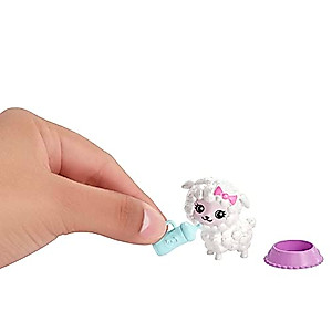 Barbie Skipper Doll and Accessories, Nurturing Playset, Brunette Doll with Fantasy Look, 2 Lambs, Stroller, Crib and Accessories