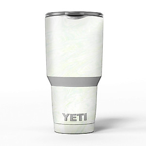 Design Skinz Green Slate Marble Surface V44 - Skin Decal Vinyl Wrap Kit Compatible with The Yeti Rambler Cooler Tumbler Cups