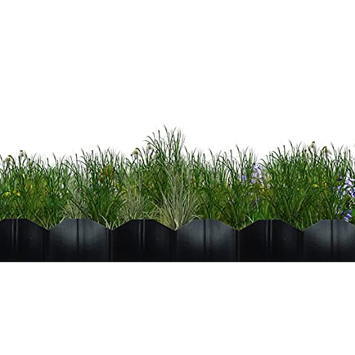 Harrier Interlocking Lawn and Garden Edging, 40 Pieces, 20 Linear Feet