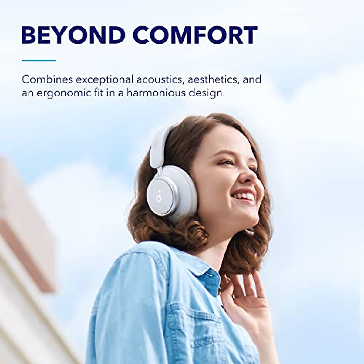 Soundcore by Anker Space Q45 Adaptive Active Noise Cancelling Headphones, Reduce Noise by Up to 98%, 50H Playtime, App Control, LDAC Hi-Res Wireless Audio, Comfortable Fit, Clear Calls, Bluetooth 5.3