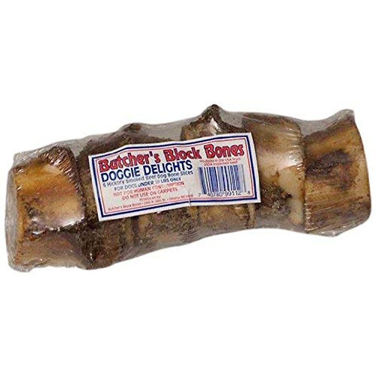 Butcher'S Block Bones Dog Delight Beef Center Cut Femur Bone, 1-Inch