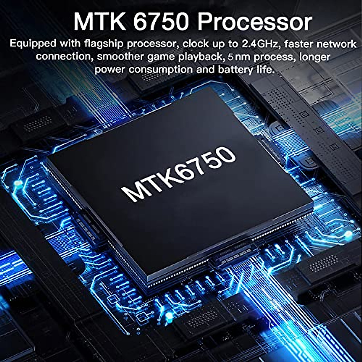 Tablet 10.1 inch Android 8.1 Tablet Latest Octa-Core Processor, 32GB ROM+3GB RAM Storage, 2MP+5MP Camera, Bluetooth, 128GB Expand Support, IPS Full HD Display, WiFi, Dual-SIM 丨Blue