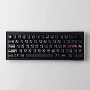 Hyekit PBT Keycaps 149 Keys Awaken Cyberpunk Keycaps Cherry Profile Dye-Sublimation Custom Keycaps for Cherry Gateron MX Switches Mechanical Keyboard US/UK Layouts (Japanese