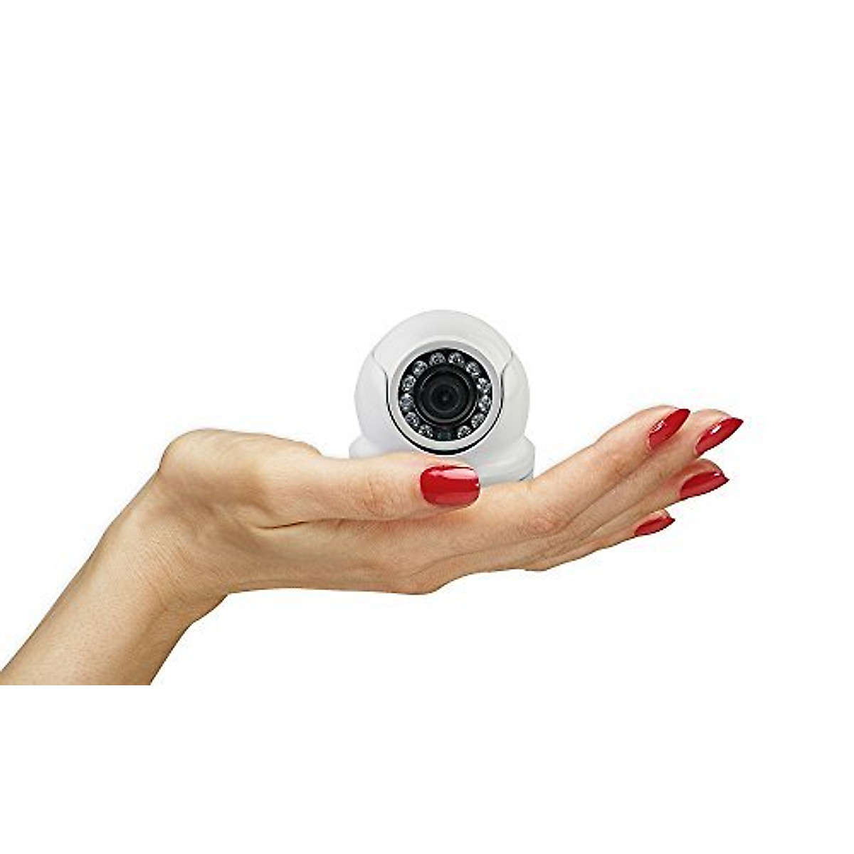 Interwebz (TVI CVI AHD Analog) Mini Dome Camera 1080p Security Camera Weatherproof MicroDome 2MP 4 in 1 Hybrid 3.6mm Infrared Night Vision CCTV Video Surveillance HD Over Coax