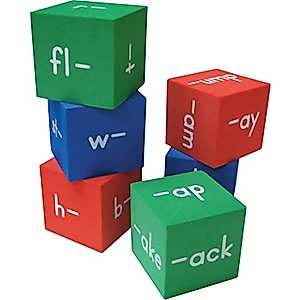 Teacher Created Resources (20633) Foam: Word Families Cubes