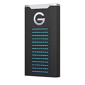 G-Technology (HGST), 1TB (1000GB) G-Drive Mobile SSD R – Series Storage USB 3.1 (Gen 2) Waterproof/Dustproof