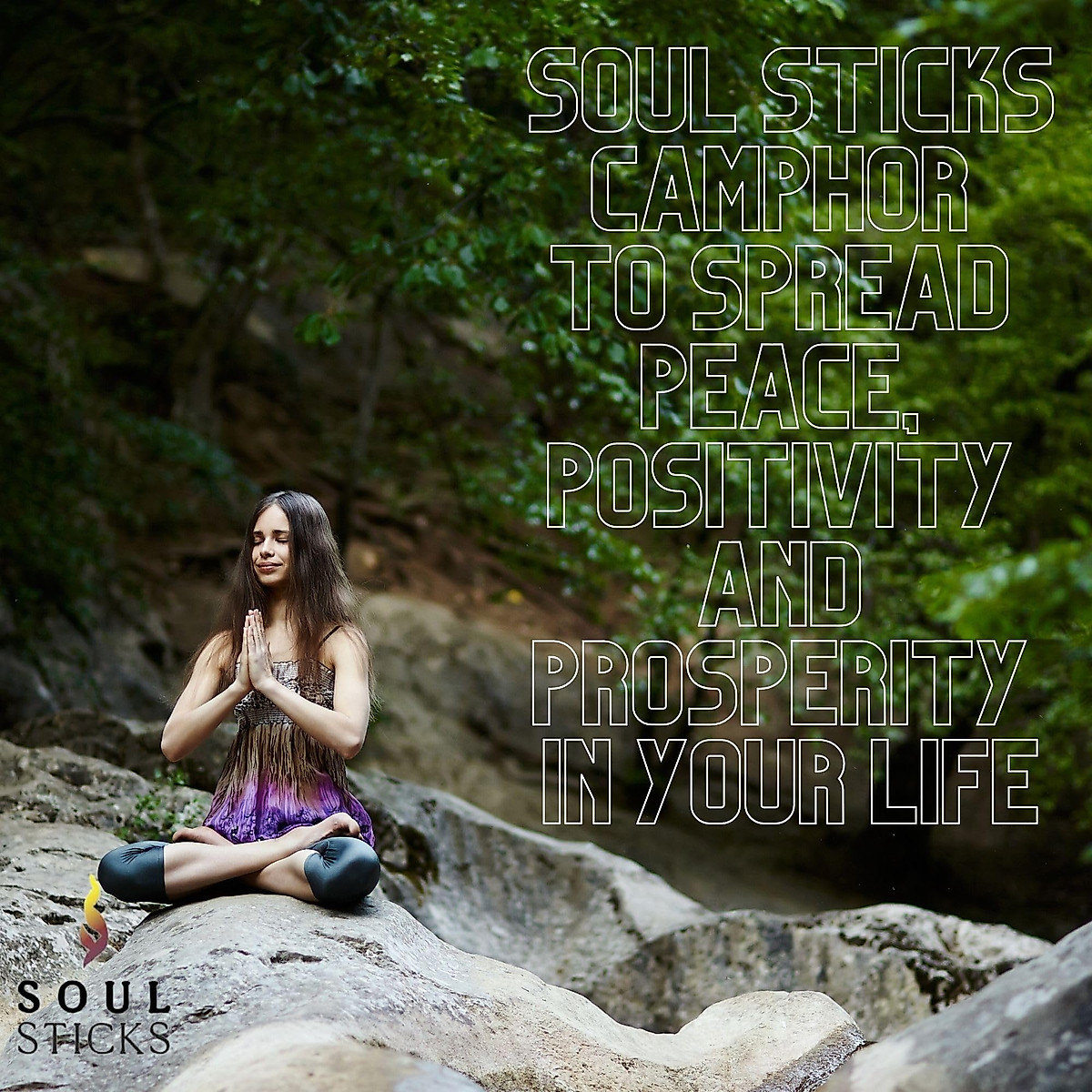 SOUL STICKS Natural Camphor Blocks (56 Grams, 12 Tablets) Pure Camphor Tablets for Aromatherapy & Puja - Alcanfor en Bloques, Alcanfor Tablets, Alcanfor en Bolitas, Kapoor for Pooja