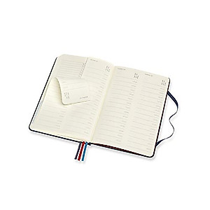 Moleskine Voyageur Notebook, Hard Cover, Medium (4.5" x 7") Ocean Blue, 208 Pages