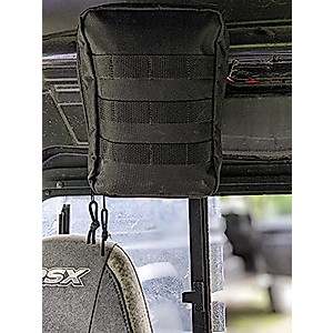 MediTac Premium IFAK Kit - Feat. Trauma Pak, CAT Tourniquet, HyFin Vent Chest Seal, Israeli Bandage - Black