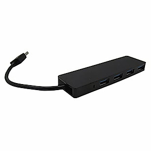 Professional USB 3.0 Hub 4-Port Adapter for Charger Data Slim Super Speed PC for Mac Laptop Desktop