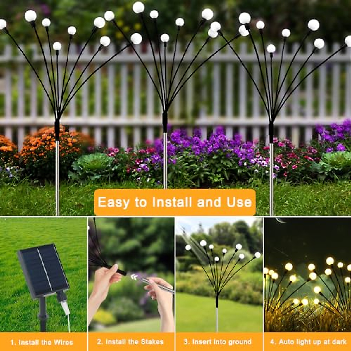YShengMian Solar Garden Lights (7 Pack)