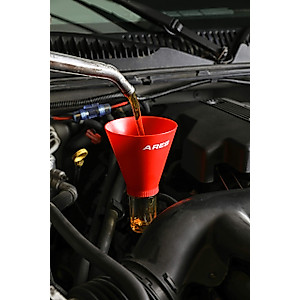ARES 56021 - Oil Funnel for Ford and Mazda - Spill-Free Oil Filling - Easy to Use 1-Person Design - Fits Multiple Applications