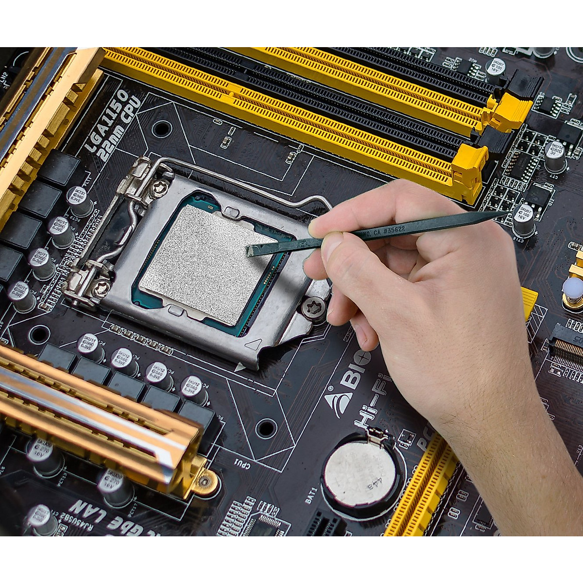 Innovation Cooling Graphite Thermal Pad – Permanent Replacement for Thermal Paste/Grease (40 X 40mm)