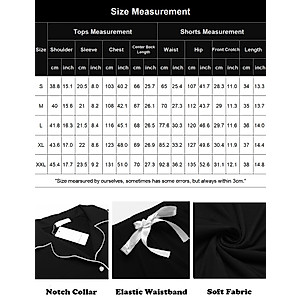 Ekouaer Pajamas Set for Women Short Sleeve Sleepwear Button Down Pjs Soft 2 Piece Lounge Sets Red Christmas Pattern S