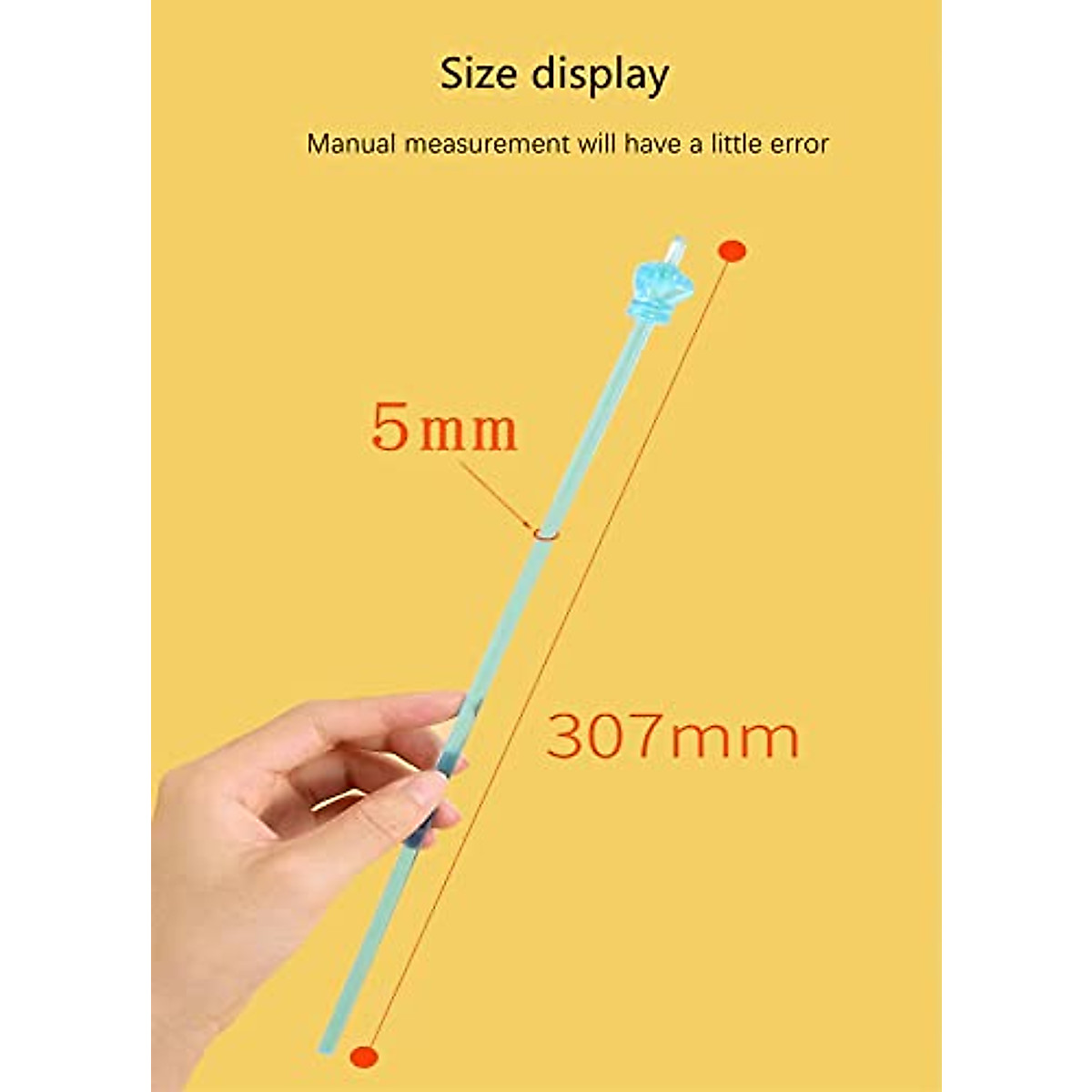 10PCS Children Finger Reading Stick Point Reading Pen Kindergarten Student Teacher Teaching Reading Picture Book Finger Shape Mini Pointer Stick (10 Colors)