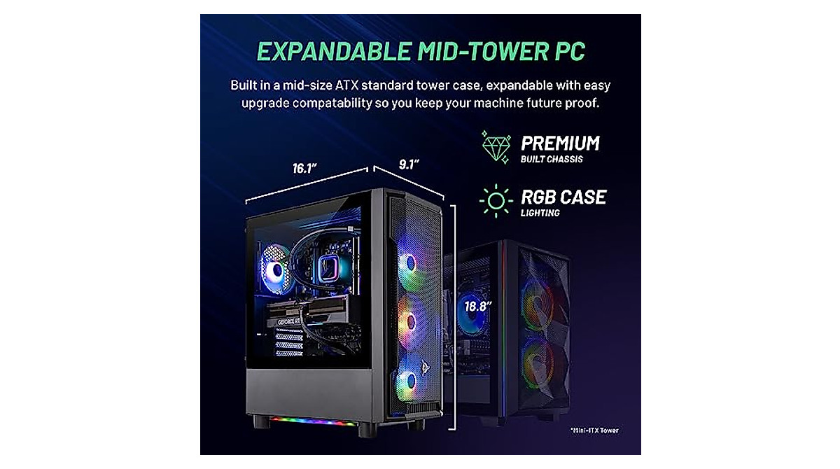 Skytech Gaming Shadow PC - Intel i5 & RTX 4070