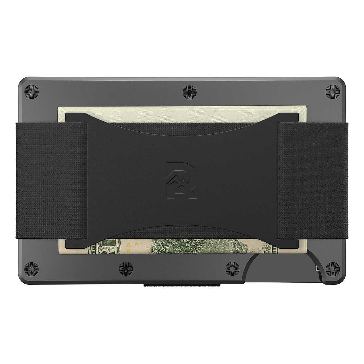 Ridge Wallets for Men - Slim Minimalist Wallet For Men, Front Pocket Wallets for Men, RFID Wallet For Men - Card Holder Wallet (Gunmetal Titanium)