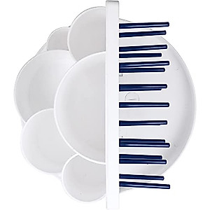 SINGER Sew-It-Goes Spin & Go Multipurpose Sewing Storage Container and Craft Organizer with Removable Drawers, Built-in Peg Board