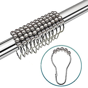 Grey and White Shower Curtains for Bathroom Modern Cool Ombre Pattern Simple Design Waterproof Waffle Cloth Fabric Polyester Shower Curtain Liner for Bath Hooks 72 Inch Extra Large Silver Light Gray