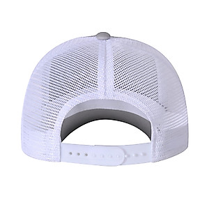 VIONLAN Baseball Cap American Flag Trucker Hat for Men Women 3D Embossed Logo Adjustable Outdoor Mesh Snapback Hat