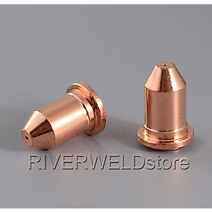 RIVERWELD 177876 Plasma Tip Nozzle 50Amp Fit Miller ICE-50C Plasma Cutter Torch 10pk