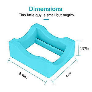HTCBF Silicone Cup Cradle for Tumblers,2 Pieces Silicone Cup Cradle with Built in Slot 2 Pieces Felt Squeegees Tumbler Holder,2 Angle Supports Tumbler Cradle for Crafting Tumbler for Vinyl Application