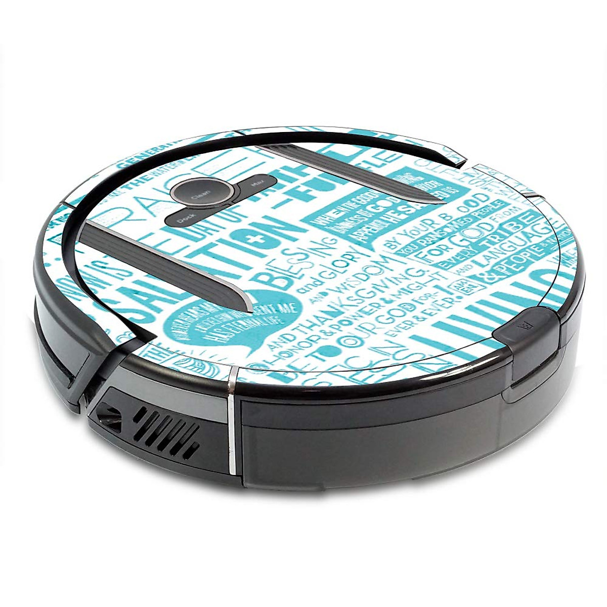 MightySkins Skin Compatible with Shark Ion Robot R85 Vacuum Minimum Coverage - Faith | Protective, Durable, and Unique Vinyl wrap Cover | Easy to Apply, Remove, and Change Styles | Made in The USA