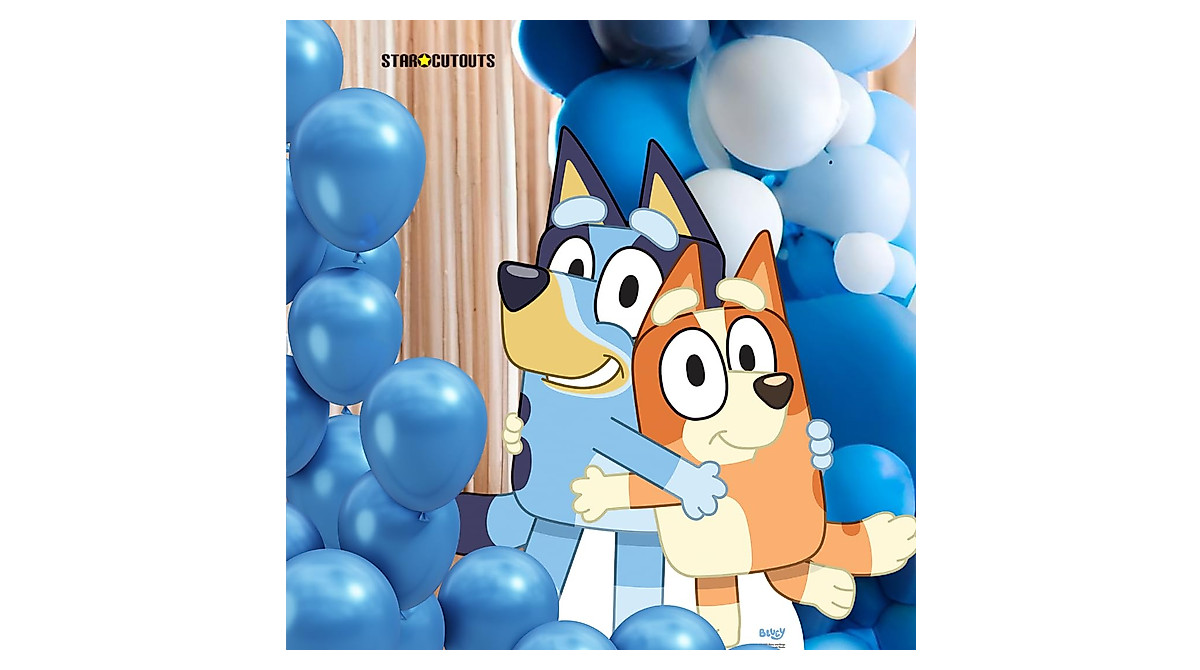 Bluey & Bingo Cardboard Cutout | Perfect for Birthday Parties