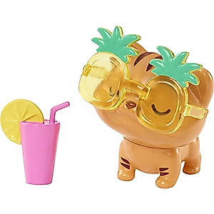 Barbie Extra Pet & Fashion Pack with 6 Pieces Including Pet Kitten, Pet Accessories & Fashion Pieces Doll, Gift for Kids 3 Years Old & Up