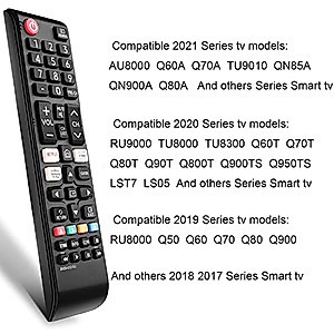 New Replaced Remote BN59-01315J Fit for All Samsung LCD LED HD TV 3D Smart TV Models