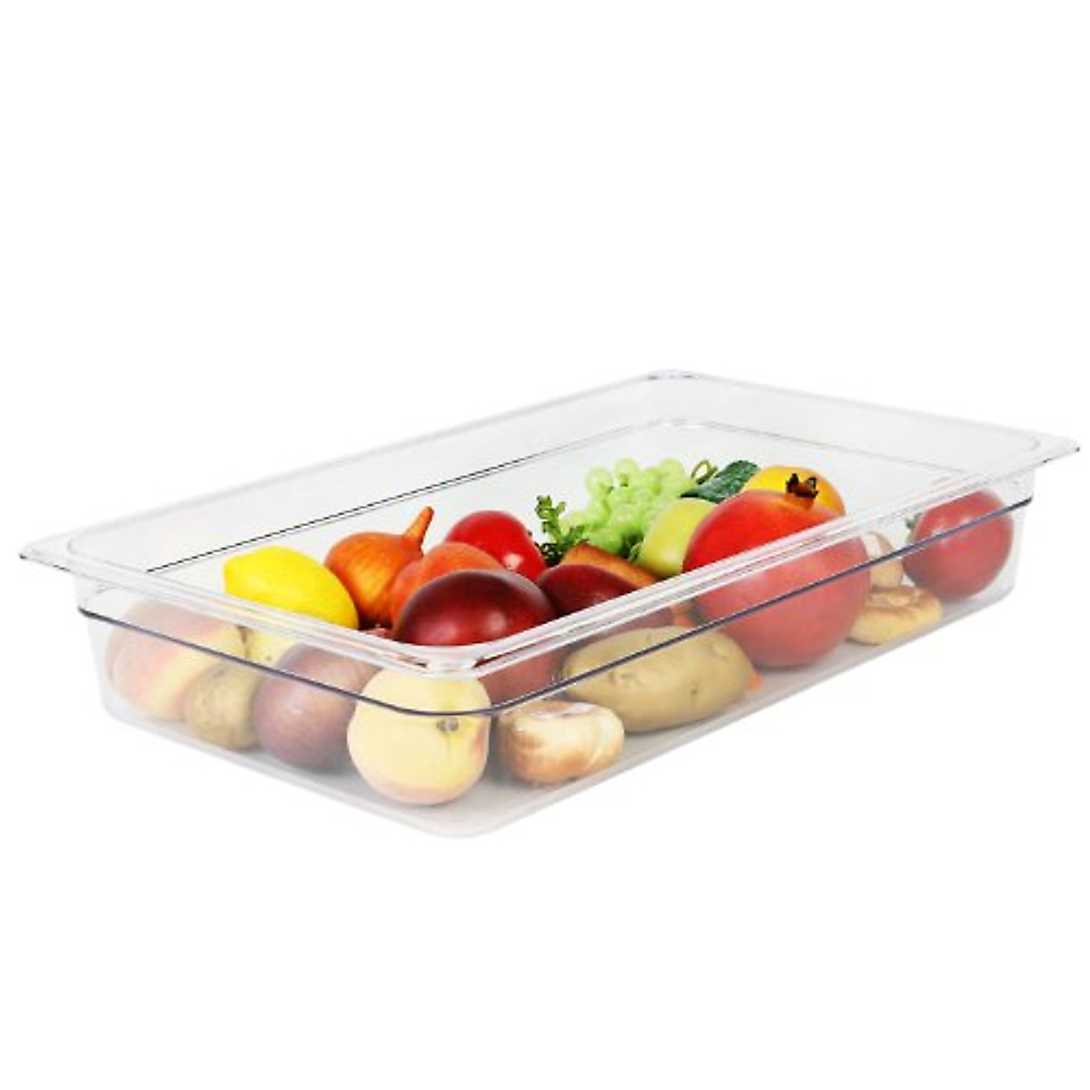 Excellante Full Size 4-Inch Deep Polycarbonate Food Pan