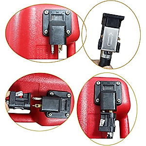 Full Power Plus Boat Fuel Tank, 24L 6 Gallon Gas Can Marine Outboard Motor Boat Accessories, Portable Gasoline Can with Fuel Gauge/Fuel Line Container for 2-4Stroke Outboard Engine ,Red