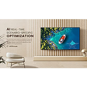 Hisense ULED 4K Premium 75U6H Quantum Dot QLED Series 75-Inch Smart Google TV, Dolby Vision Atmos, Voice Remote, Compatible with Alexa (2022 Model) Black