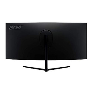 Acer EI342CKR Pbmiippx 34" 1500R 21:9 Curved QHD (3440 x 1440) Zero-Frame Gaming Monitor | AMD FreeSync Premium Pro | Up to 144Hz | 1ms VRB | HDR 400 | 93% DCI-P3 (2 x Display Ports & 2 x HDMI Ports)