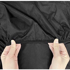 ZBXFCSH Heavy Duty Grill Griddle Cover Water Proof 600D Polyester Table Top Griddle Cover Compatible with 17 inch Blackstone Griddle Without Griddle Hood