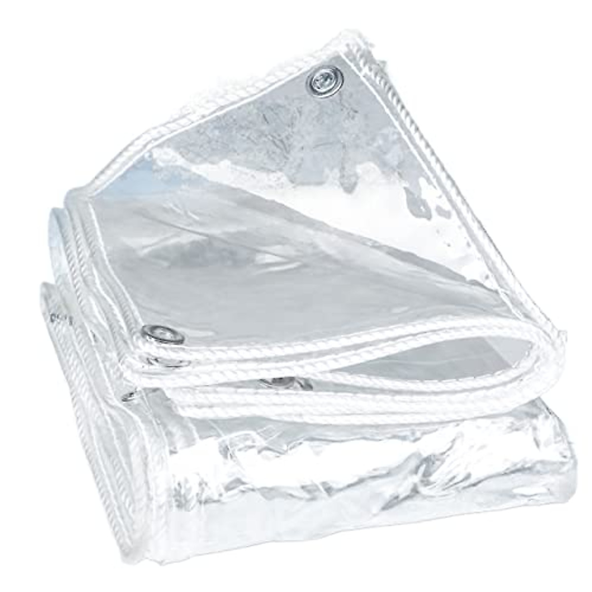 PVC Plastic Cloth, Outdoor Waterproof Tarpin, Multifunctional Windproof Torrent, Iletted Folding Thickness 0.35mm, Thin Rooftop Greening House Garden Garden House Agriculture Cleaning Vegetable Agricu