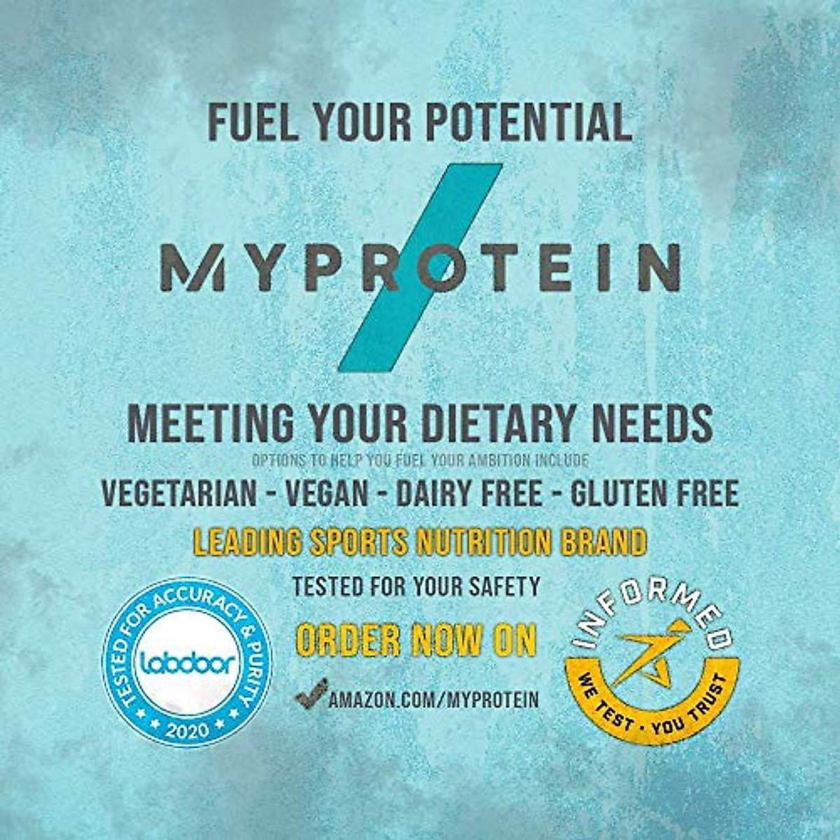 Myprotein® MYVEGAN Soy Protein Isolate Powder, Vanilla Stevia, 5.5 Lb (83 Servings)