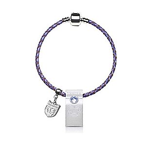 TOPMORE ZJ Series USB3.0 Flash Drive decorated with leather braided bracelet Flash Disk Fashion High speed Memory Stick (64GB, Purple)