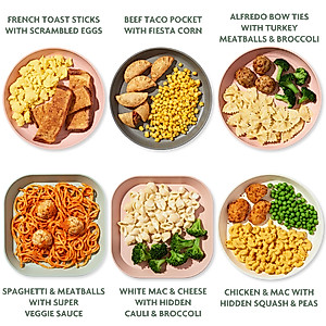 Nurture Life Healthy Toddler & Kid Food Favorites 6-Meal Variety Pack (French Toast & Chicken Nuggets), Organic Focus