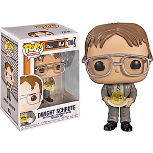 Funko The Office - Dwight Schrute with Gelatin Stapler Pop! Vinyl Figure (Bundled with Compatible Pop Box Protector Case)