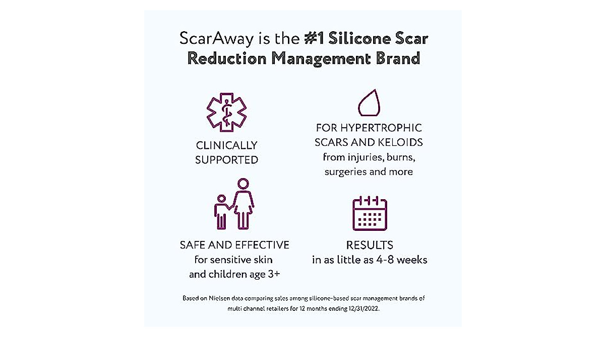 ScarAway Silicone Gel - Improve Scars Fast