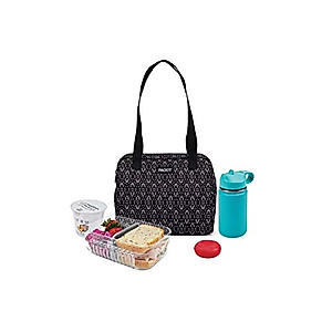 PackIt Freezable Hampton Lunch Bag, Desert Plains, Built with EcoFreeze Technology, Collapsible, Reusable, Zip Closure with Front Pocket and Shoulder Straps, Perfect for Tweens and Adults