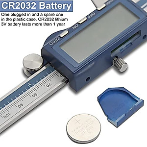 Digital Calipers, 6" Electronic Caliper Measuring Tool, Digital Micrometer with Large LCD Screen, Extreme Accuracy for Home/Industrail/Jewlery Measurement
