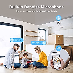 Jennov POE Security Camera 5MP(2592x1944) HD IP PTZ Security Camera CCTV Home Video & Audio Surveillance Outdoor Pan Tilt & 5X Zoom Night Vision Motion Detection Free Phone App Remote View