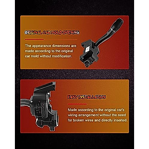cciyu Multifunction Combination Switch Turn Signal Switch Replacement fits for FORD F-150 04-99 for FORD F-250 1999 for FORD F-250 SUPER DUTY 2001