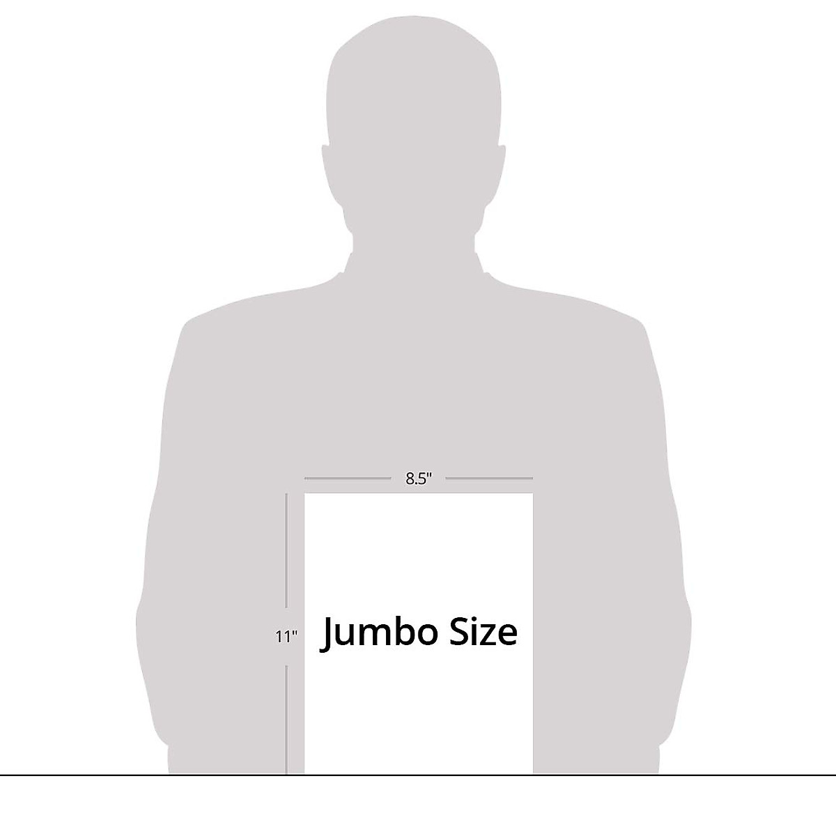 Andaz Press Funny Jumbo Birthday Card With Envelope 8.5 x 11 inch, Greeting Card, Happy Birthday Sis Always Remember That If You Fall I Will Be There To Pick You Up, As Soon As I Finish Laughing