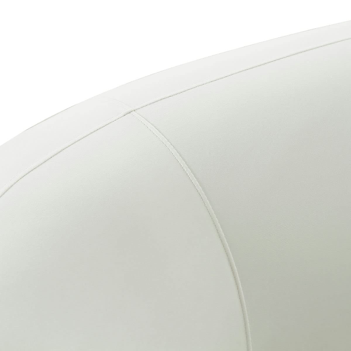 TOV Furniture Kendall Cream Velvet Upholstered120 Sofa