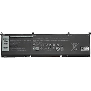 IZKROR 69KF2 86Wh Battery Replacement for Dell Alienware M15 R3 M15 R4 M15 R5 M15 R6 M15 R7 M17 R3 M17 R4 Precision 5550 5560 XPS 15 9500 9510 Inspiron 7510 7610 Vostro 7510 7620 Series 8FCTC 70N2F